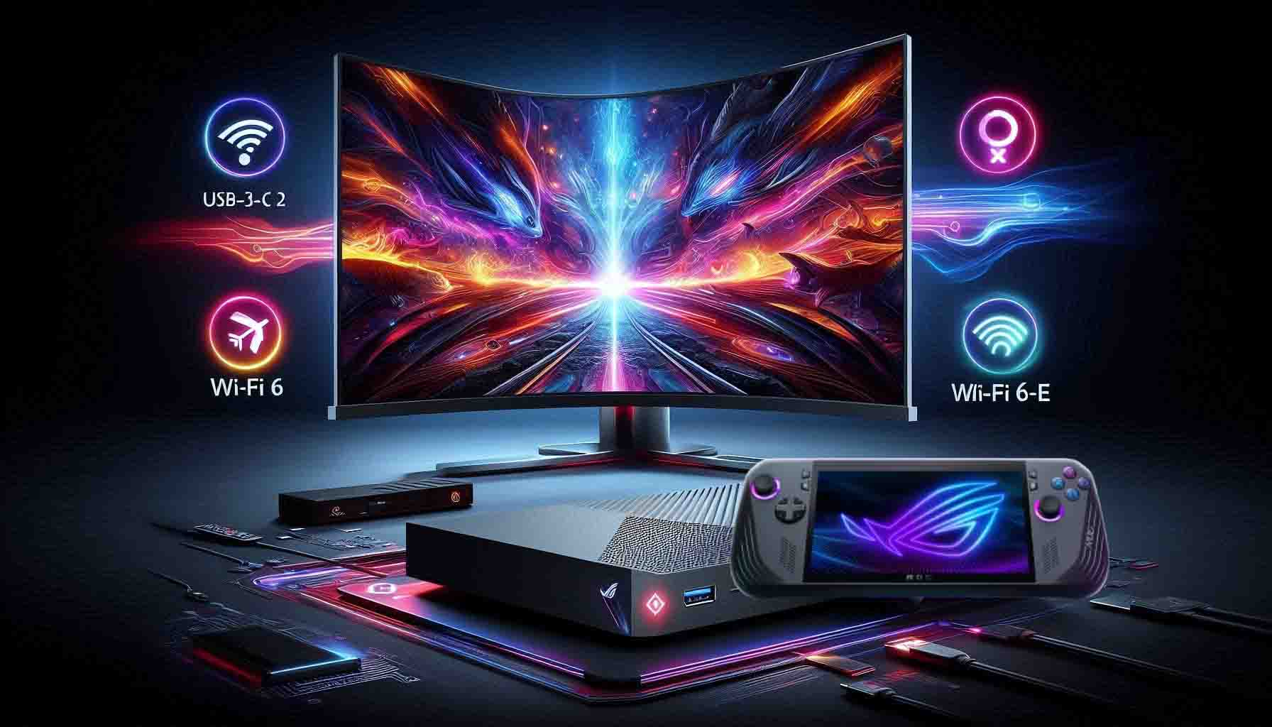 USB 4 Dan Wi-Fi 6E, Konektivitas Modern Pada ASUS ROG Ally X » 2026