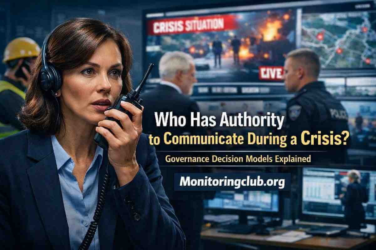 Who Has Authority To Communicate During A Crisis? Governance Decision ...